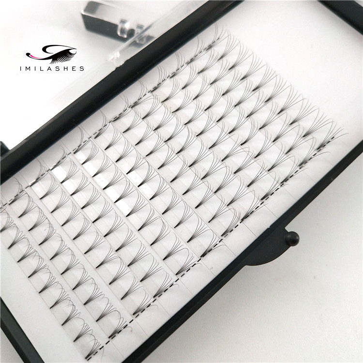 China individual lashes factory wholesale 5D volume eyelash extensions