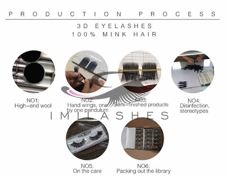Long eyelashes meaning 25mm 3d false eyelash styles A-40