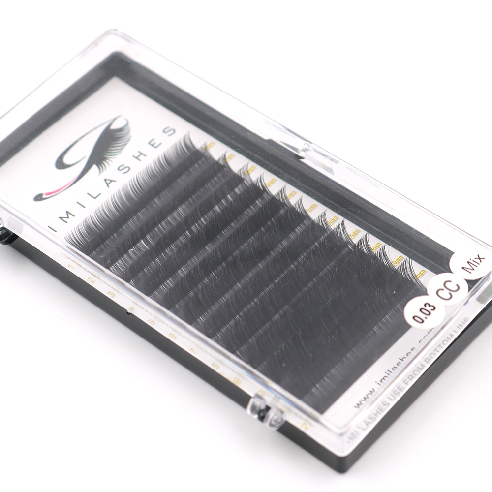Pure handmade heat bonded eyelash extensions vendor-L